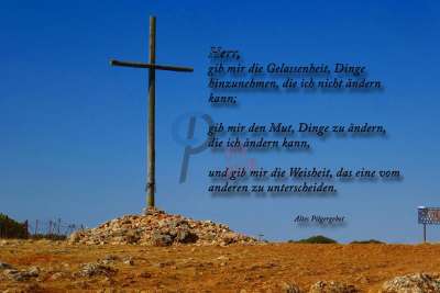 Gott ist meine Rettung; ihm will ich vertrauen und niemals verzagen ...